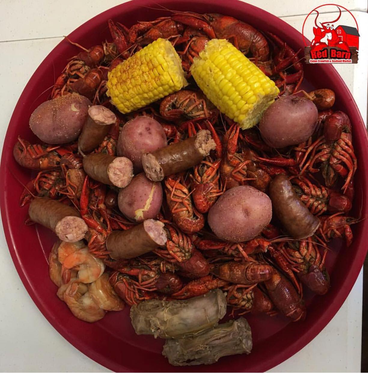 Red Barn Cajun Crawfish | MENU